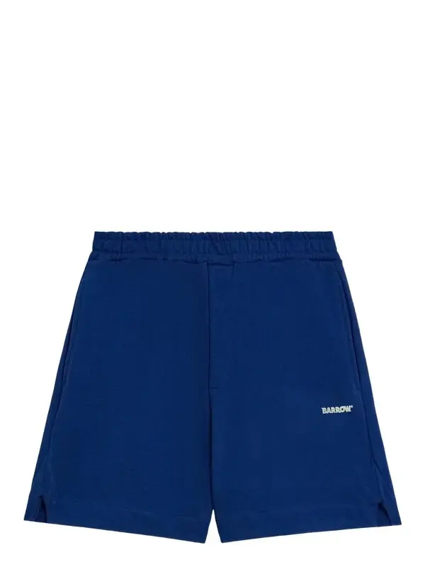 BARROW Logo Shorts - Blue Ink