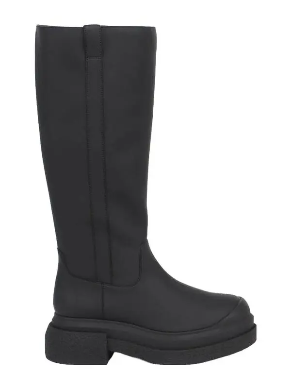 STUART WEITZMAN Round Toe Knee-high Boots - Black