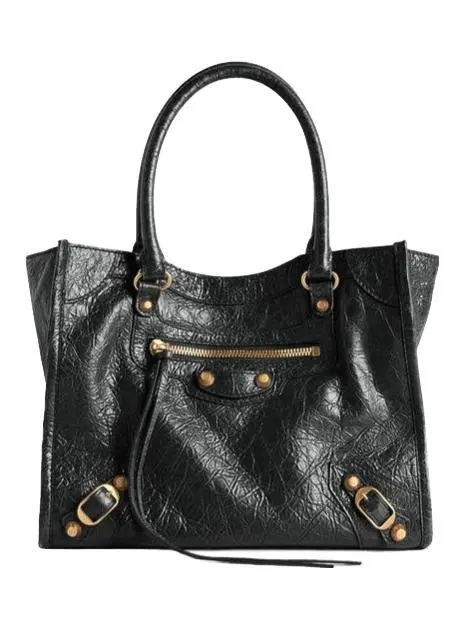 Balenciaga Le City Mini Tote Bag - Black