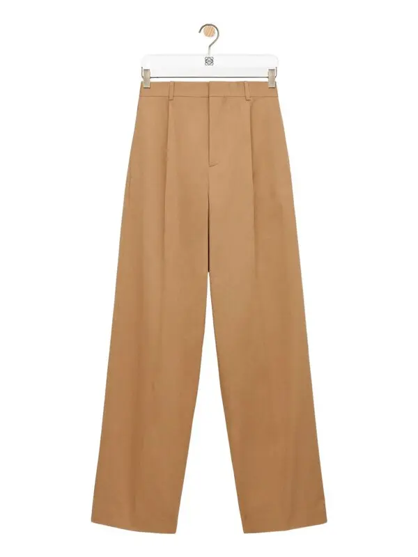 Loewe Wide-leg Trousers - Brown