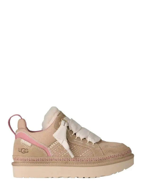 UGG Low-top Lace-up Sneakers - Nude