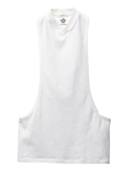 Versace Embroidered Stretch Tank Top - Not Specified