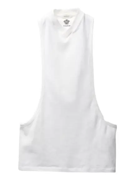 Versace Embroidered Stretch Tank Top - Not