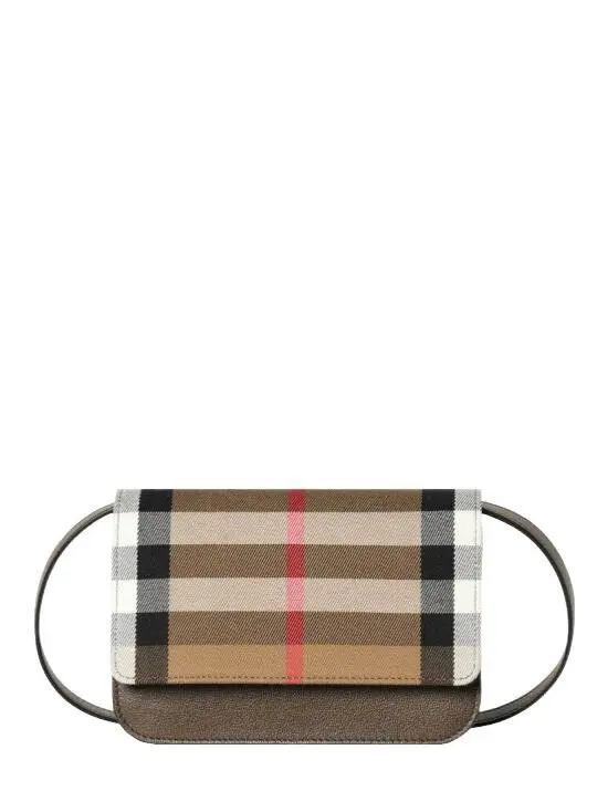 Burberry Flap-over Shoulder/crossbody Bag - Multicolor
