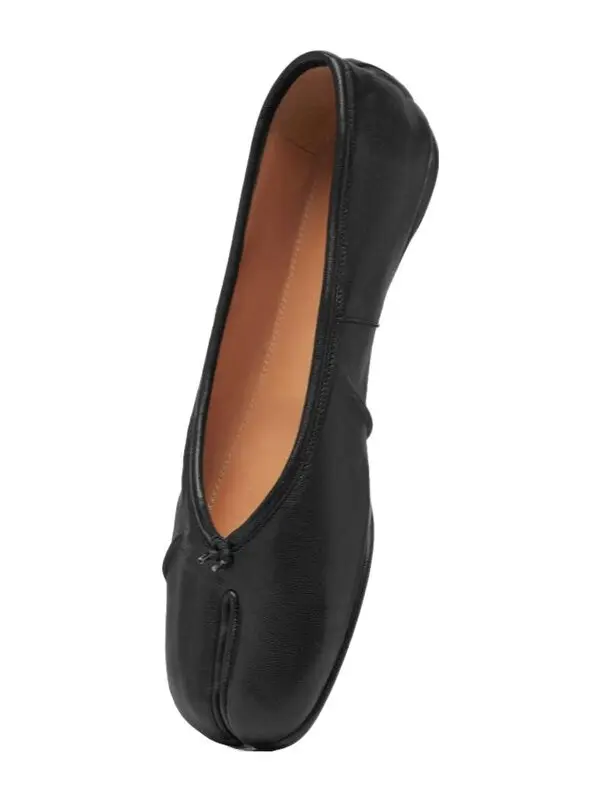 MAISON MARGIELA Tabi Ballet Flats - Black