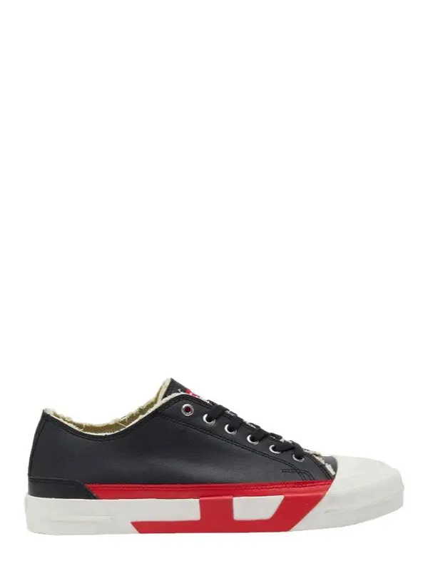 DIESEL® S-d-verse Low-top Sneakers - Black/red