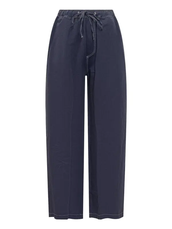 Studio Nicholson Sonny Relaxed Drawstring Pants - Indigo