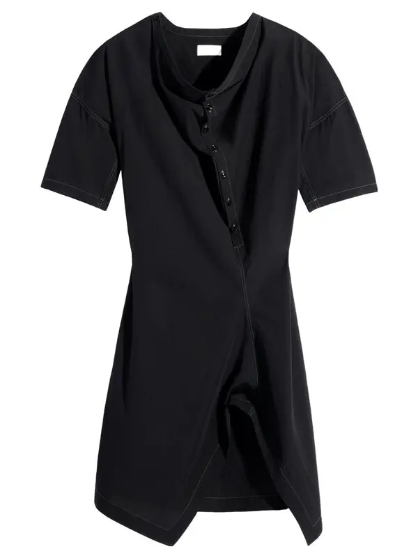 LEMAIRE Soft Collar Dress - Black