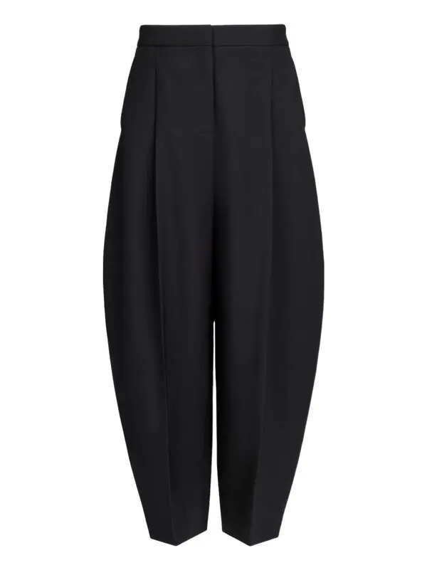Alaïa Pleated Trousers - Black