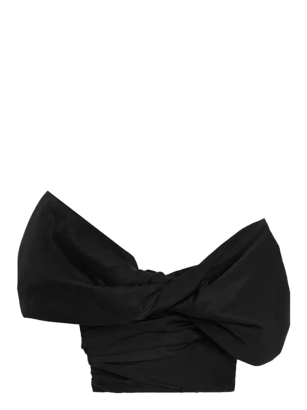 Celine Silk Top - Black