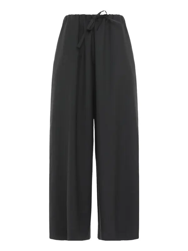 TOTEME Wide-leg Drawstring Trousers - No