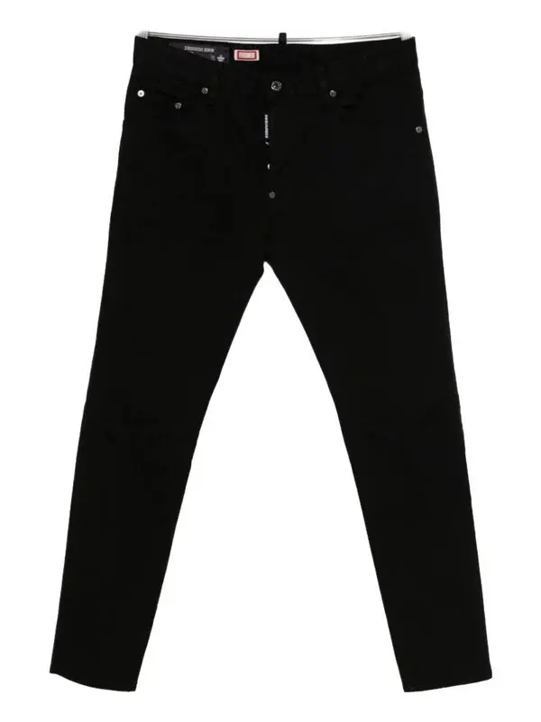 Dsquared2 Skater Rivet Skinny Five-pocket Jeans - Black