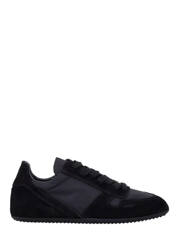 Rick Owens Minimal Low-top Sneakers - Black