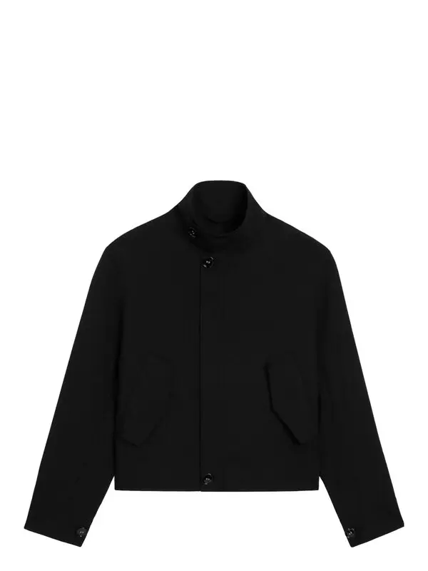 Ami Harrington Wool Jacket - Black