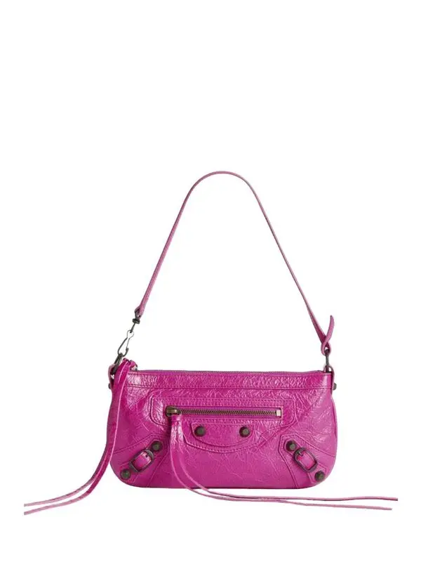 Balenciaga Le City Zip Shoulder Bag - Azalea Color