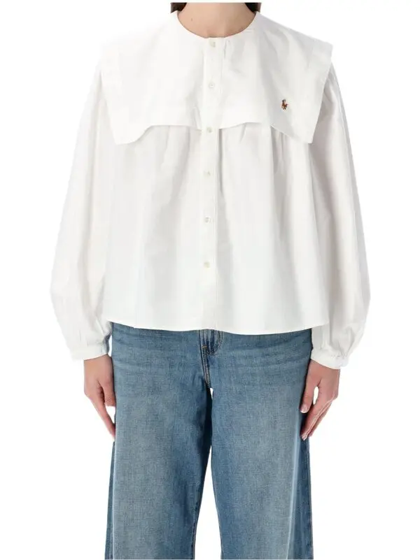 Polo Ralph Lauren Bib Oxford Shirt - White