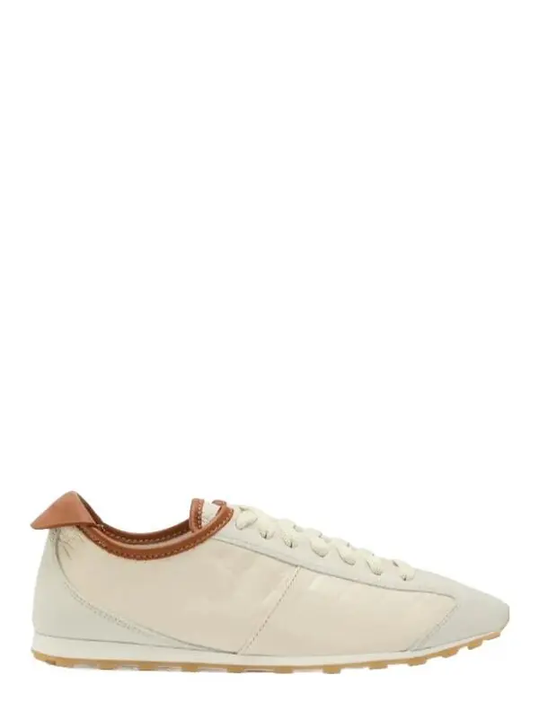 Jacquemus Les Tennis Panelled Low-top Sneakers - Nude