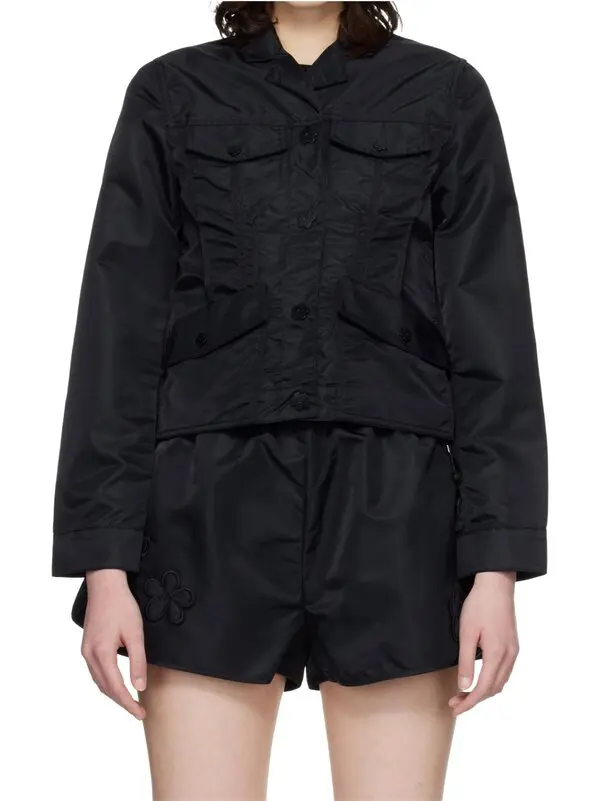 Cecilie Bahnsen Long Sleeve Casual Jacket - Black