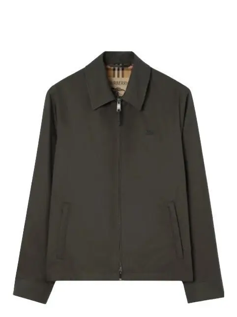 Burberry Bloomsbury Zip-up Jacket - Graphite Grey