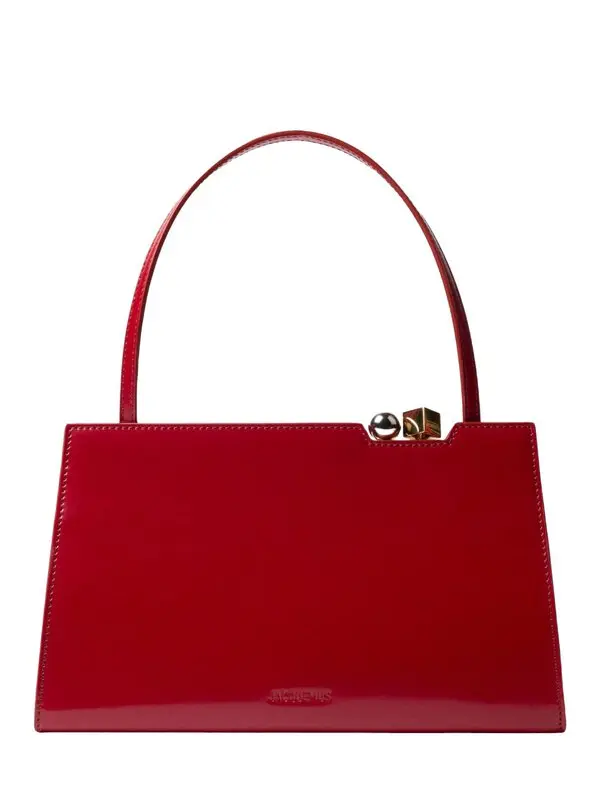 Jacquemus Salon Charm Detailed Shoulder Bag - Red