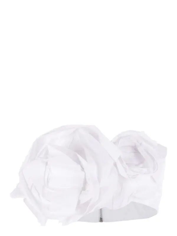 Simone Rocha Bow Embellishment Top - White