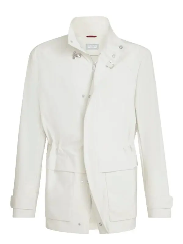 Brunello Cucinelli Unlined Field Jacket - Off-white