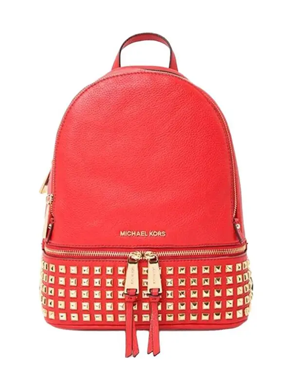 Michael Kors Studded Backpack - Red