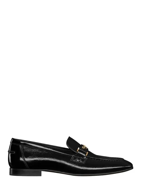 Dior Monsieur Loafer In Patent Leather - Black