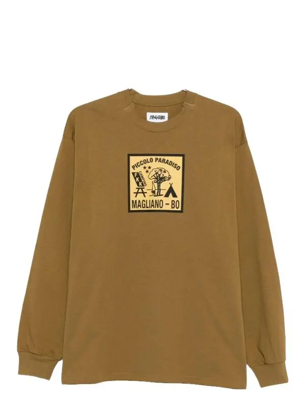 MAGLIANO Long-sleeve T-shirt - Brown