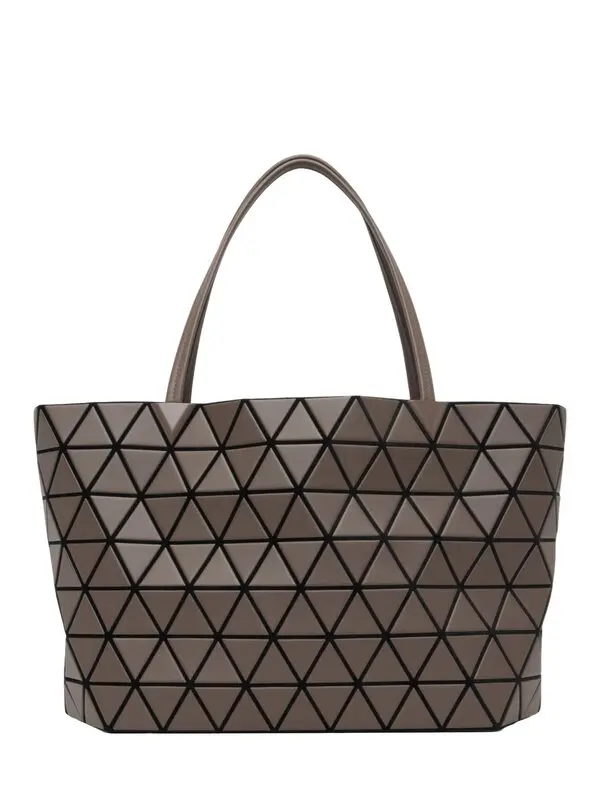 Issey Miyake Bateau Matte Zipper Shoulder Bag - Brown