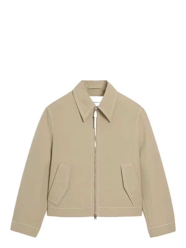 Ami Zipped Jacket - Taupe