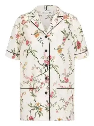 Dior Printed Shirt - White