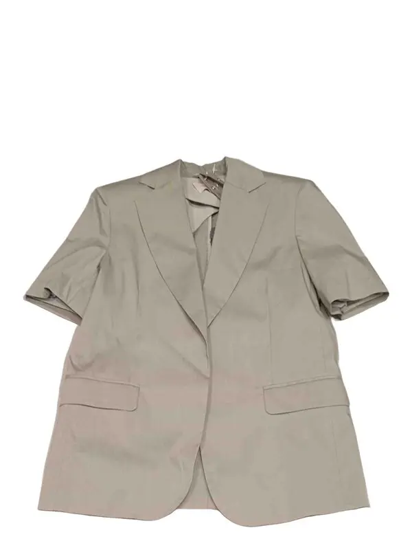 Liu Jo Belted Short-sleeve Blazer - Nude