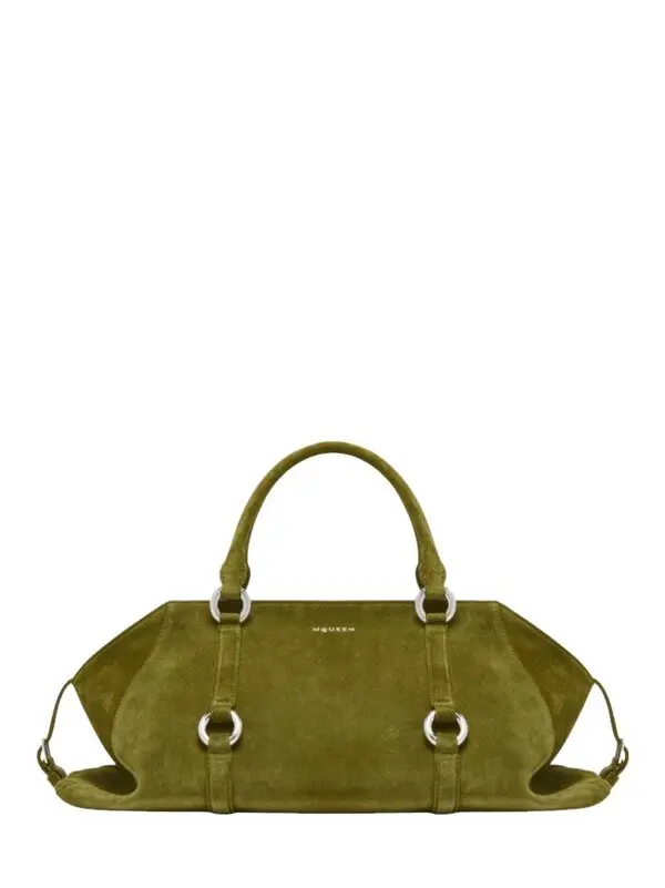 Alexander McQueen Farringdon Medium Tote Bag - Green