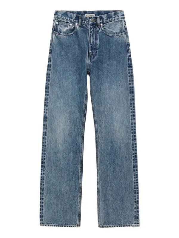 J.W.ANDERSON Straight Leg Jeans - Mid Blue