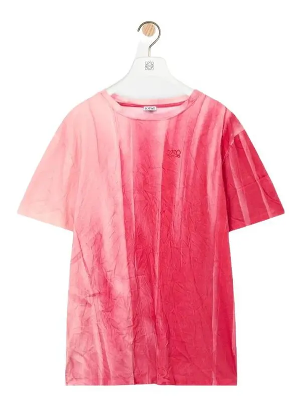 Loewe Crinkled T-shirt - Red