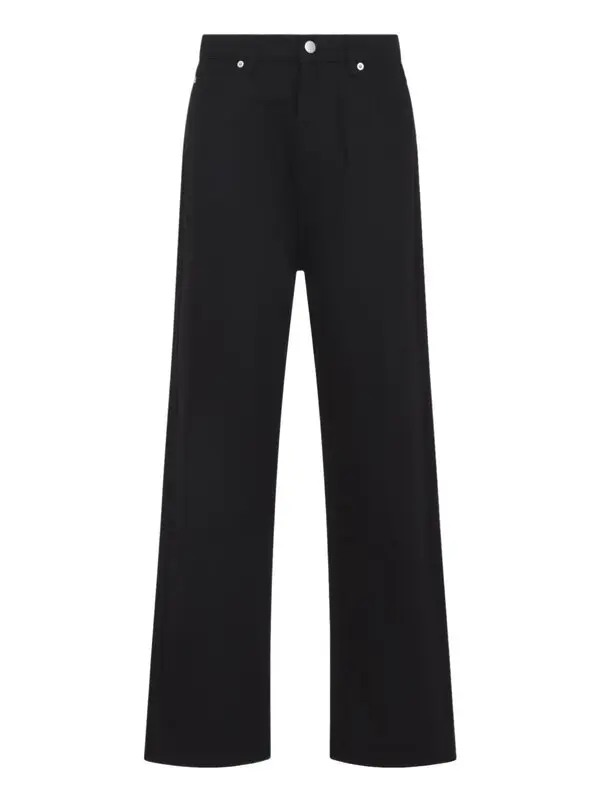 Studio Nicholson Straight Leg Jeans - Black