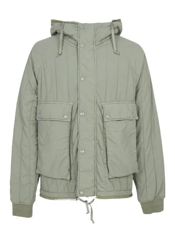 C.P. COMPANY Hooded Cotton Jacket - Gray
