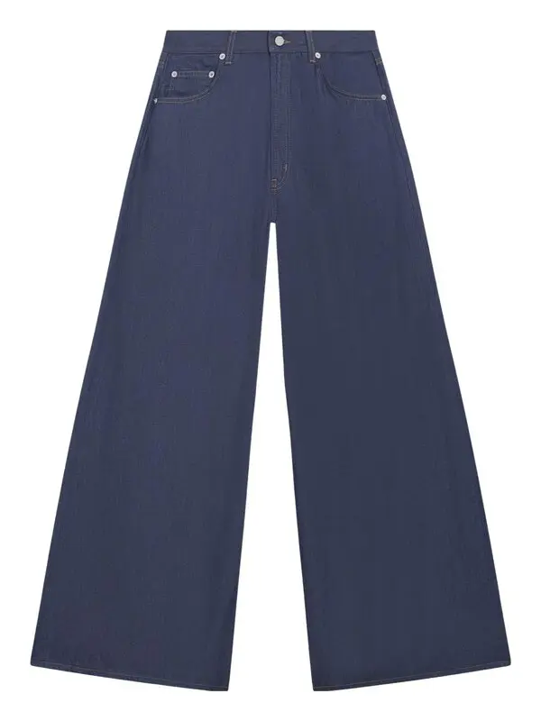 DONDUP Wide-leg High-rise Jeans - Blue