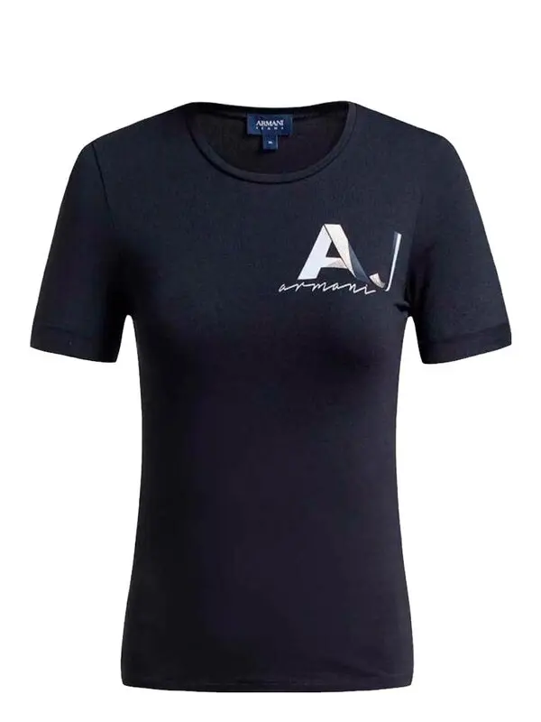 Emporio Armani Logo T-shirt - Black