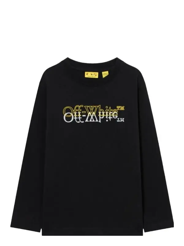 Off-White Long Sleeve T-shirt - Black