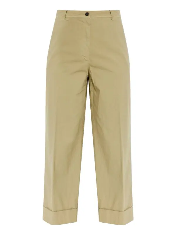 Dries Van Noten Grün Hose" Tailored Trousers - Green