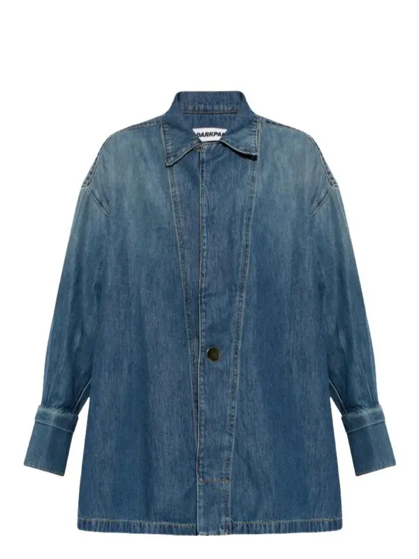DARKPARK Long Sleeve Denim Shirt - Blue