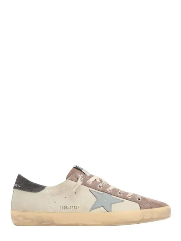 GOLDEN GOOSE Super Star Leather Sneakers - Nude