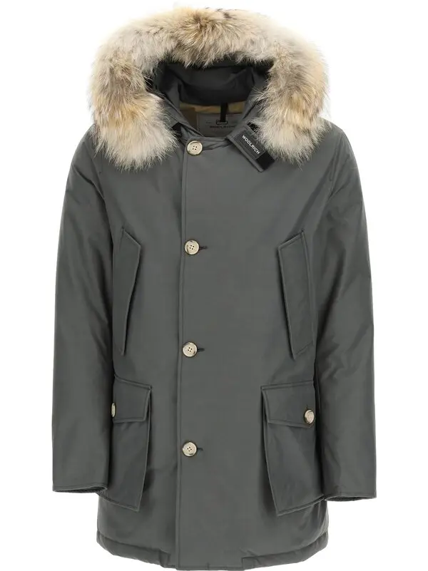 Woolrich Long-sleeved Down Parka - Black