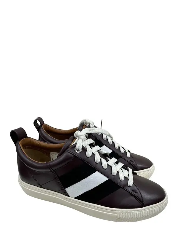 Bally Striped Strap Low-top Sneakers - Black