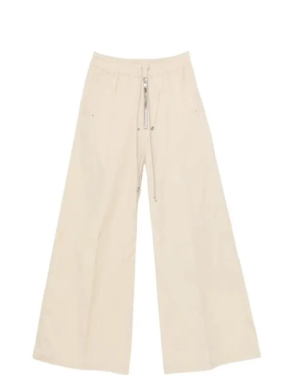 Rick Owens Bela Zip Drawstring Trousers - Nude