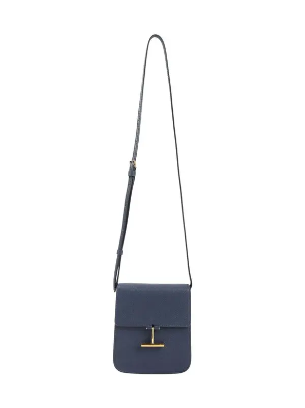 TOM FORD T-bar Shoulder Bag - Blue
