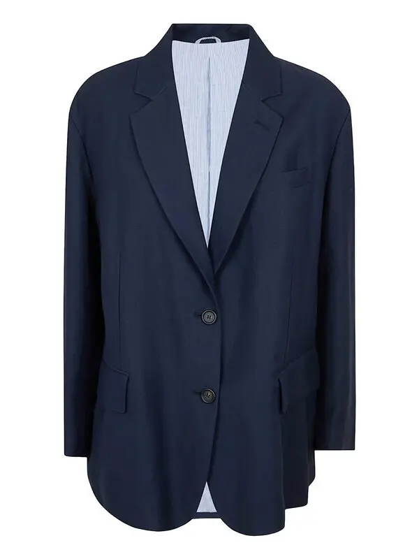 Brunello Cucinelli Single Breasted Blazer - No