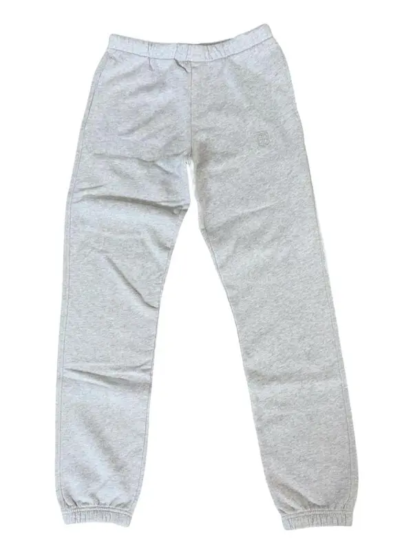 ANINE BING Elastic Waist Jogger Pants - Grey